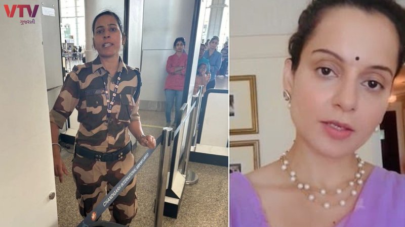 થપ્પડકાંડ પર કંગનાએ કર્યો ખુલાસો, CISF જવાનનો 'મારી મા હતી ત્યાં' કહેતો વીડિયો વાયરલ