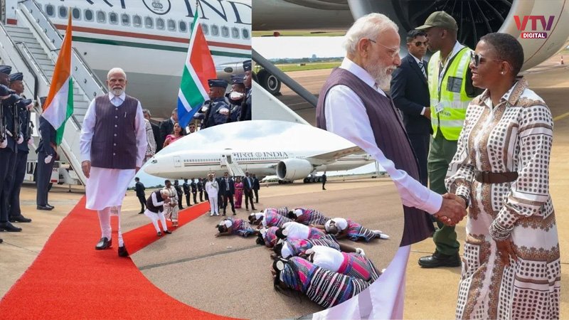 PM Modi દક્ષિણ આફ્રિકા પહોંચ્યા, એક પૃથ્વી એક પરિવાર એક ભવિષ્ય અંગે ...