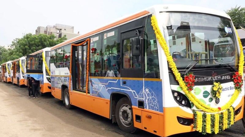 BRTS માં નવી ઇલેક્ટ્રિક બસથી પિકઅવર્સમાં આટલી મિનિટે બસ મળશે | BRTS New ...