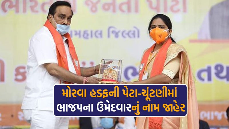 મોરવા હડફની પેટા-ચૂંટણીમાં ભાજપના ઉમેદવારનું નામ જાહેર, આ પૂર્વ MLA અને ...