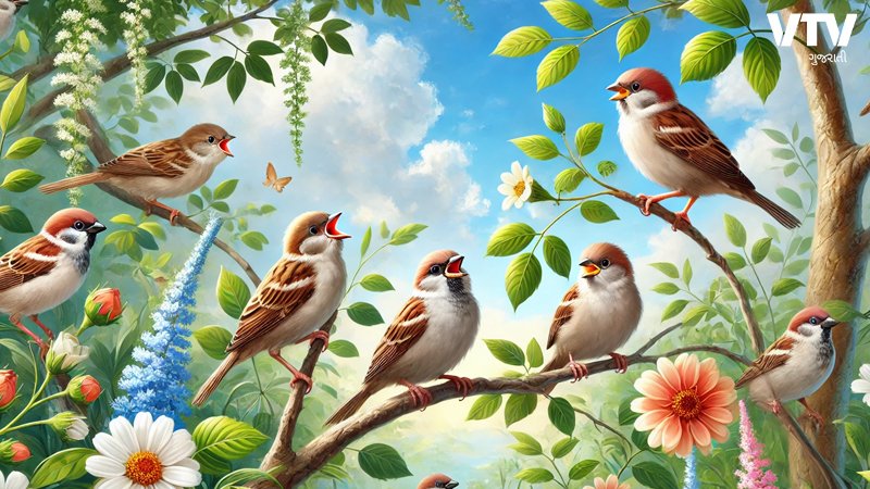 આજે World Sparrow Day: એક એવી ચકલી, જેનું અમદાવાદમાં બનાવાયું છે સ્મારક ...